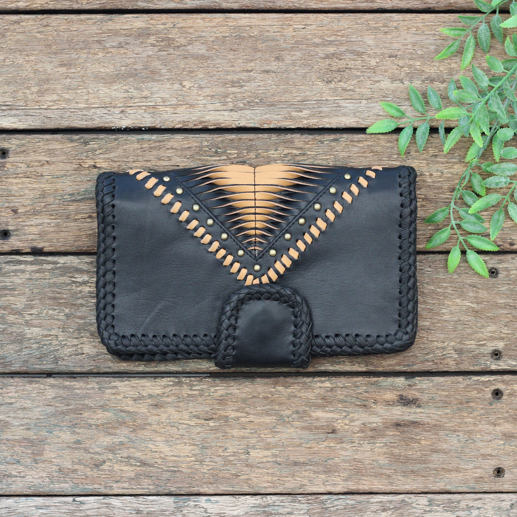 Aztec Wallets Large - Shed Leather